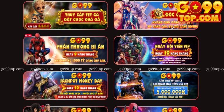 Go99 ♠️ Tân Vương Của Thị Trường trò chơi online #1 châu á - go99top.com