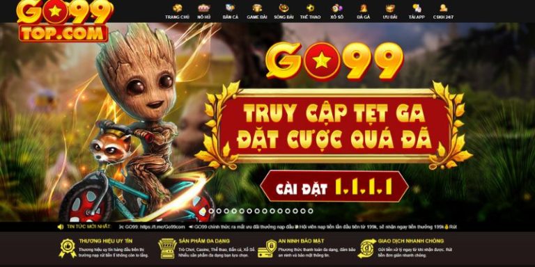 Go99 ♠️ Tân Vương Của Thị Trường trò chơi online #1 châu á - go99top.com
